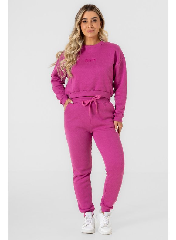 Conjunto Moletom RISTY Urban Beyond Basic Rosa