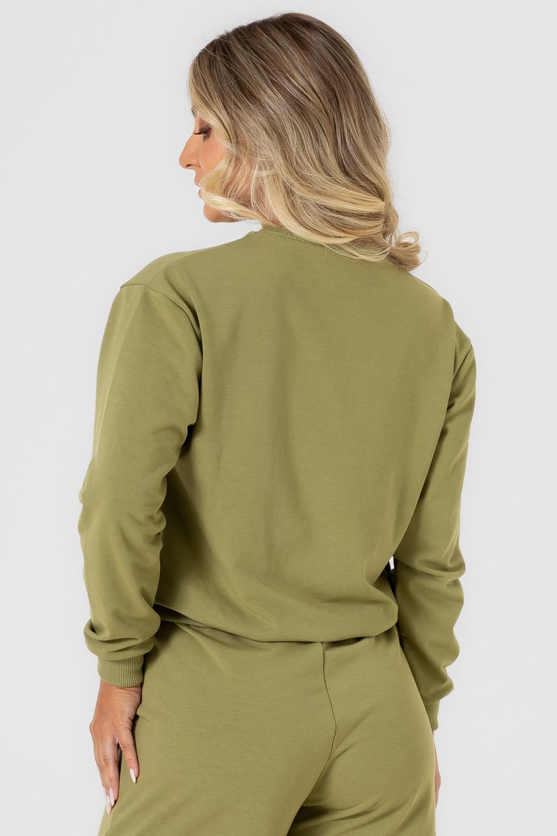 Conjunto Moletinho Confort Beyond Basic Verde Claro